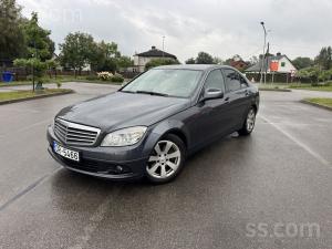 Серый Мерседес Ц 220 2008 в Елгава, объемом двигателя 2.20 л и пробегом 312 тыс. км за 3270 €, фото  на AUTOMOTO.COM.LV