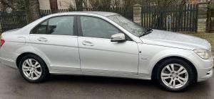 Grey Mercedes-Benz c-220 2010 in Kaunas, with an engine capacity of 2.14 L and mileage of 264 thousand km for 1995 €, photo 4 on AUTOMOTO.COM.LV