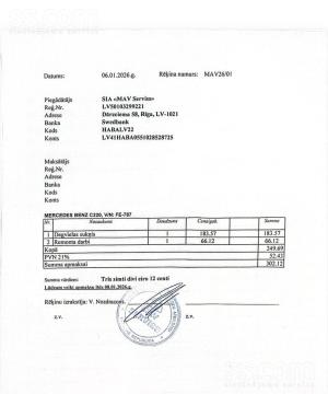 Pelēks Mercedes-Benz c-220 2010 Rīga, ar dzinēja tilpumu 2.10 L un nobraukumu 264 tūkst. km par 5600 €, foto 20 vietnē AUTOMOTO.COM.LV