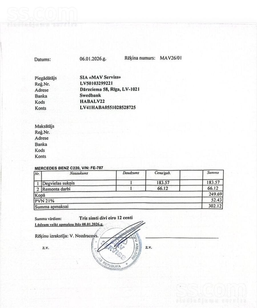 Pelēks Mercedes-Benz c-220 2010 Rīga, ar dzinēja tilpumu 2.10 L un nobraukumu 264 tūkst. km par 5600 €, foto 20 vietnē AUTOMOTO.COM.LV