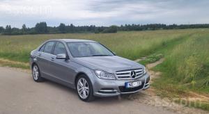 Pelēks Mercedes-Benz c-220 2012 Jēkabpils, ar dzinēja tilpumu 2.20 L un nobraukumu 244 tūkst. km par 9200 €, foto  vietnē AUTOMOTO.COM.LV