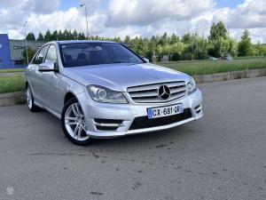 Grey Mercedes-Benz c-220 2013 in Panevezys, with an engine capacity of 2.14 L and mileage of 380 thousand km for 6990 €, photo 5 on AUTOMOTO.COM.LV
