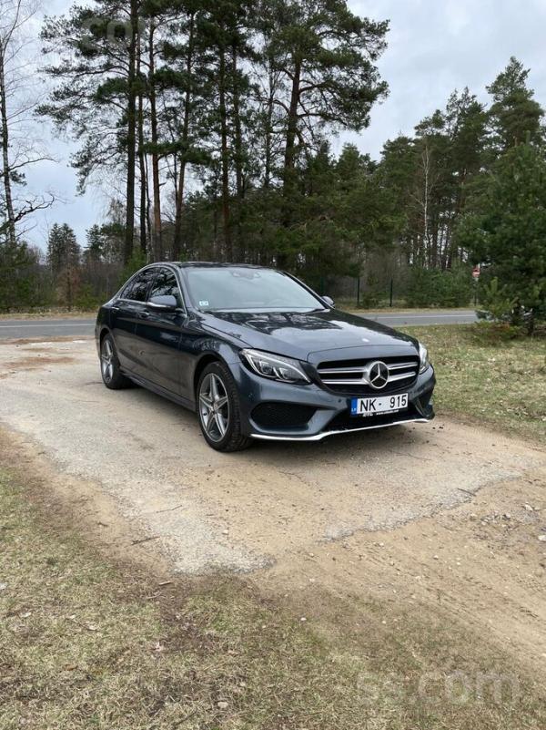 Grey Mercedes-Benz c-220 2014 in Riga, with an engine capacity of 2.20 L and mileage of 290 thousand km for 15500 €, photo 2 on AUTOMOTO.COM.LV