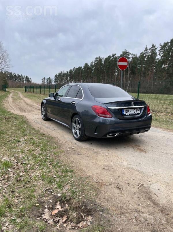 Grey Mercedes-Benz c-220 2014 in Riga, with an engine capacity of 2.20 L and mileage of 290 thousand km for 15500 €, photo 5 on AUTOMOTO.COM.LV