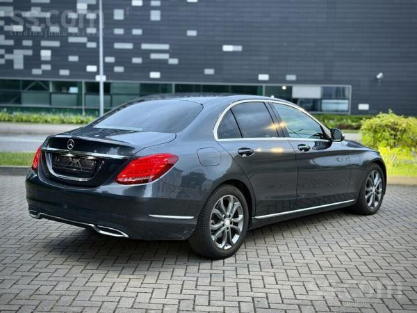 Grey Mercedes-Benz c-220 2015 in Jelgava, with an engine capacity of 2.20 L and mileage of 236 thousand km for 14300 €, photo 6 on AUTOMOTO.COM.LV