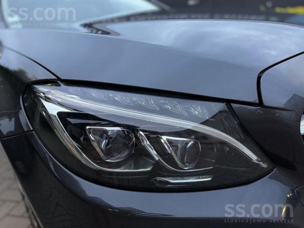 Grey Mercedes-Benz c-220 2015 in Jelgava, with an engine capacity of 2.20 L and mileage of 236 thousand km for 14300 €, photo 8 on AUTOMOTO.COM.LV