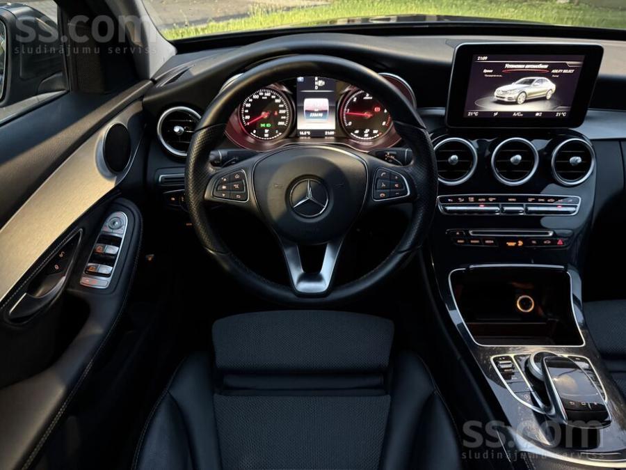 Pelēks Mercedes-Benz c-220 2015 Jelgava, ar dzinēja tilpumu 2.20 L un nobraukumu 236 tūkst. km par 14300 €, foto 17 vietnē AUTOMOTO.COM.LV