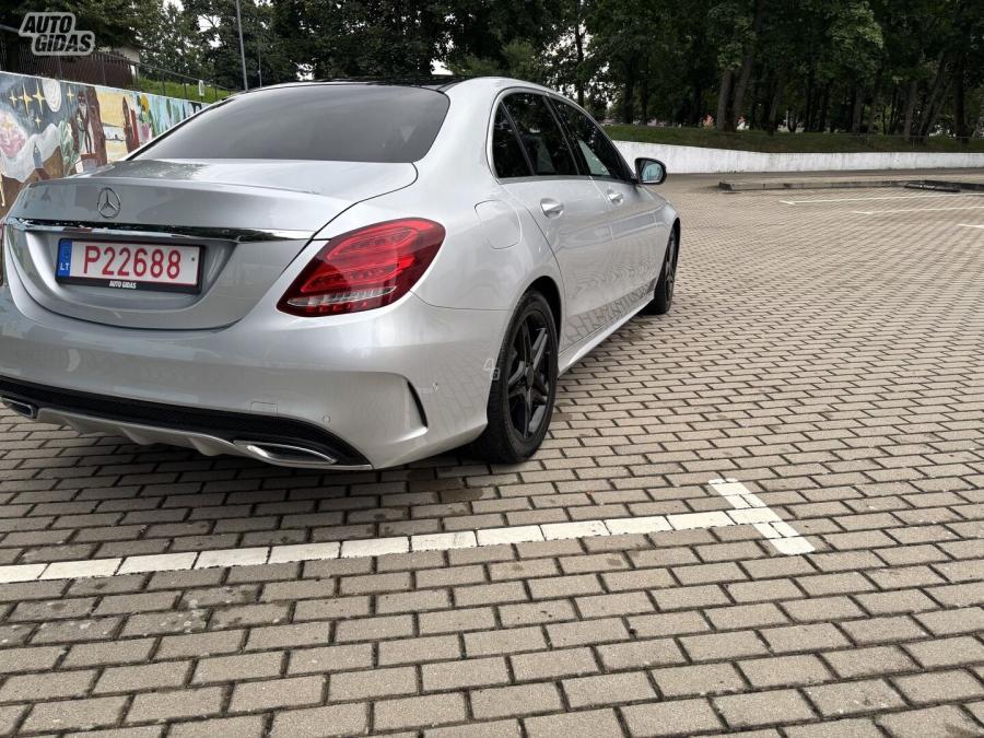 Pelēks Mercedes-Benz c-220 2015 Jurbarkas, ar dzinēja tilpumu 2.10 L un nobraukumu 201 tūkst. km par 13500 €, foto 12 vietnē AUTOMOTO.COM.LV