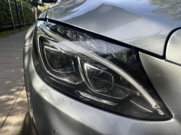 Grey Mercedes-Benz c-220 2015 in Vilnius, with an engine capacity of 2.14 L and mileage of 283 thousand km for 12700 €, photo 8 on AUTOMOTO.COM.LV