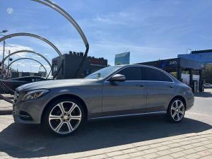 Grey Mercedes-Benz c-220 2015 in Vilnius, with an engine capacity of 2.14 L and mileage of 283 thousand km for 12700 €, photo 25 on AUTOMOTO.COM.LV