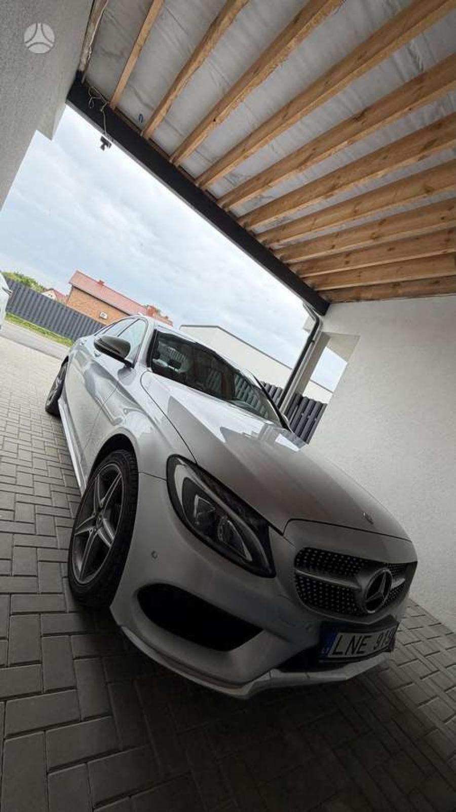 Pelēks Mercedes-Benz c-220 2015 Kauņa, ar dzinēja tilpumu 2.14 L un nobraukumu 230 tūkst. km par 13500 €, foto 6 vietnē AUTOMOTO.COM.LV