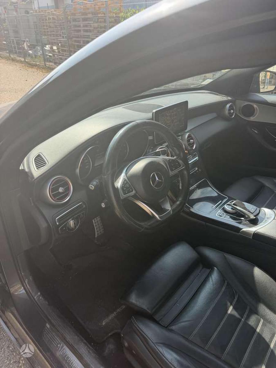 Grey Mercedes-Benz c-220 2015 in Kaunas, with an engine capacity of 2.14 L and mileage of 270 thousand km for 8500 €, photo 10 on AUTOMOTO.COM.LV