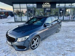 Grey Mercedes-Benz c-220 2016 in Kaunas, with an engine capacity of 2.14 L and mileage of 370 thousand km for 14500 €, photo  on AUTOMOTO.COM.LV