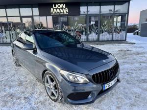 Grey Mercedes-Benz c-220 2016 in Kaunas, with an engine capacity of 2.14 L and mileage of 370 thousand km for 14500 €, photo 2 on AUTOMOTO.COM.LV