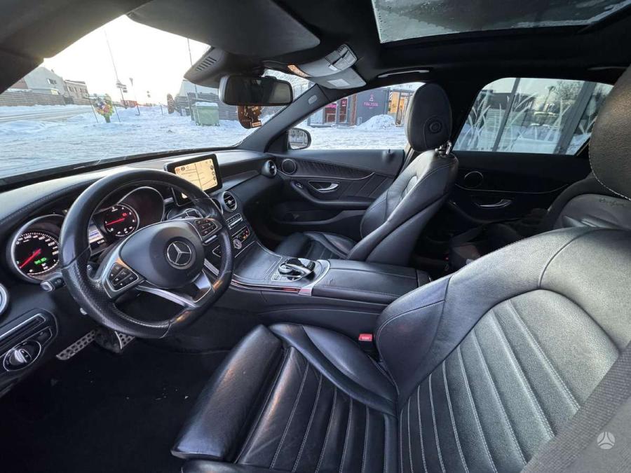 Grey Mercedes-Benz c-220 2016 in Kaunas, with an engine capacity of 2.14 L and mileage of 370 thousand km for 14500 €, photo 5 on AUTOMOTO.COM.LV