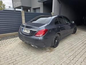 Grey Mercedes-Benz c-220 2016 in Riga, with an engine capacity of 2.20 L and mileage of 255 thousand km for 10700 €, photo  on AUTOMOTO.COM.LV