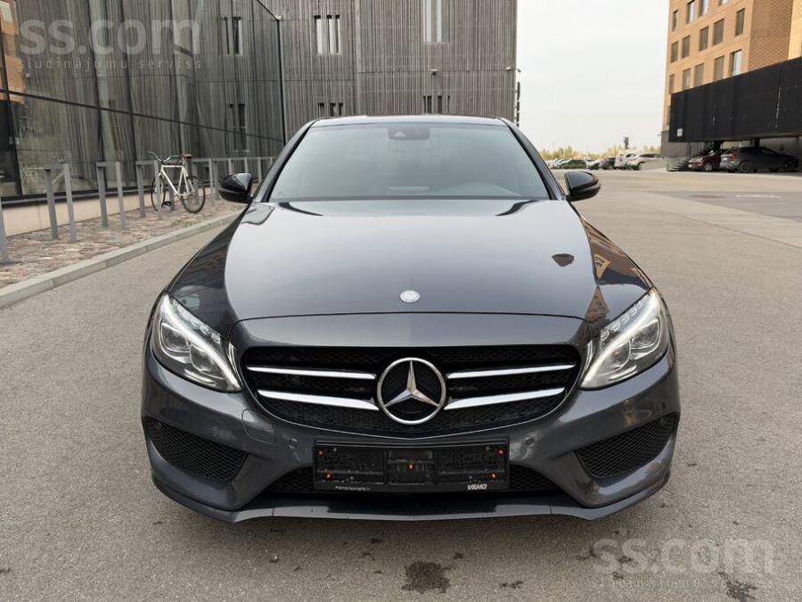 Grey Mercedes-Benz c-220 2016 in Riga, with an engine capacity of 2.20 L and mileage of 255 thousand km for 12500 €, photo 1 on AUTOMOTO.COM.LV