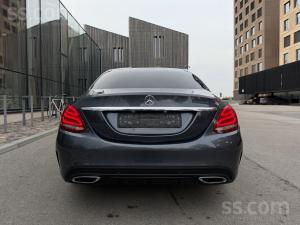 Grey Mercedes-Benz c-220 2016 in Riga, with an engine capacity of 2.20 L and mileage of 255 thousand km for 12500 €, photo 8 on AUTOMOTO.COM.LV