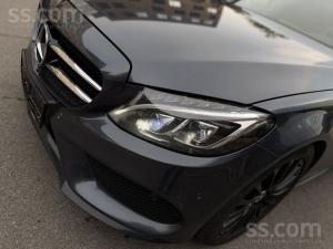 Grey Mercedes-Benz c-220 2016 in Riga, with an engine capacity of 2.20 L and mileage of 255 thousand km for 12500 €, photo 10 on AUTOMOTO.COM.LV