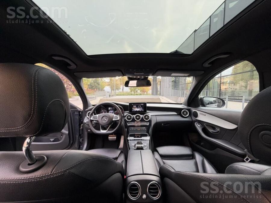 Grey Mercedes-Benz c-220 2016 in Riga, with an engine capacity of 2.20 L and mileage of 255 thousand km for 12500 €, photo 12 on AUTOMOTO.COM.LV