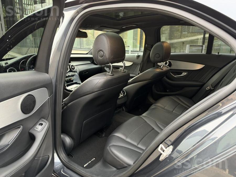 Grey Mercedes-Benz c-220 2016 in Riga, with an engine capacity of 2.20 L and mileage of 255 thousand km for 12500 €, photo 17 on AUTOMOTO.COM.LV