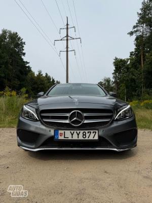 Grey Mercedes-Benz c-220 2017 in Vilnius, with an engine capacity of 2.20 L and mileage of 153 thousand km for 17900 €, photo 3 on AUTOMOTO.COM.LV