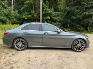 Grey Mercedes-Benz c-220 2017 in Vilnius, with an engine capacity of 2.20 L and mileage of 153 thousand km for 17900 €, photo 5 on AUTOMOTO.COM.LV