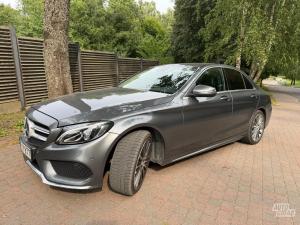 Grey Mercedes-Benz c-220 2017 in Vilnius, with an engine capacity of 2.20 L and mileage of 153 thousand km for 17900 €, photo 8 on AUTOMOTO.COM.LV