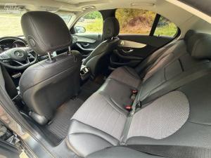 Grey Mercedes-Benz c-220 2017 in Vilnius, with an engine capacity of 2.20 L and mileage of 153 thousand km for 17900 €, photo 10 on AUTOMOTO.COM.LV