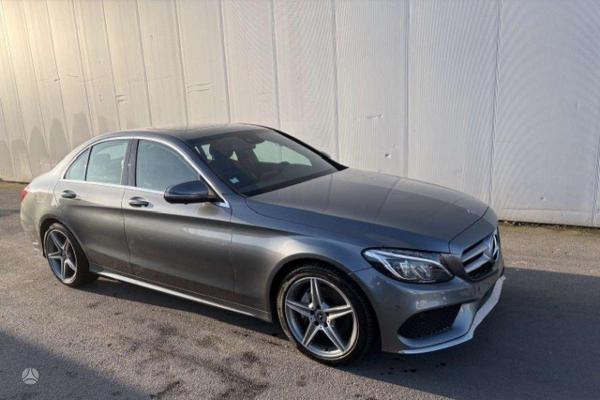 Pelēks Mercedes-Benz c-220 2018 Prienai, ar dzinēja tilpumu 2.14 L un nobraukumu 89 tūkst. km par 14200 €, foto 1 vietnē AUTOMOTO.COM.LV