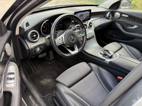 Grey Mercedes-Benz c-220 2019 in Alytus, with an engine capacity of 2.00 L and mileage of 206 thousand km for 12750 €, photo 5 on AUTOMOTO.COM.LV