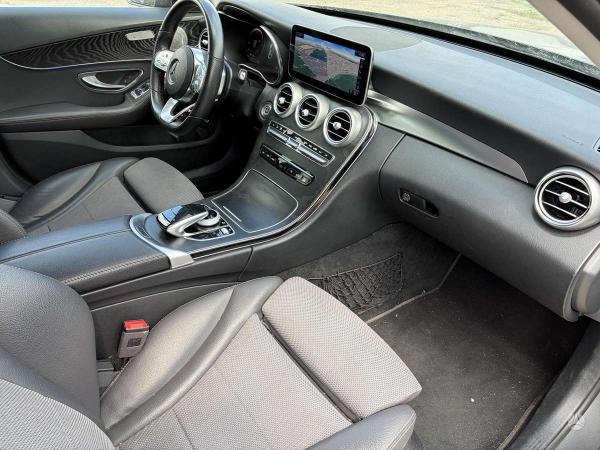 Grey Mercedes-Benz c-220 2019 in Alytus, with an engine capacity of 2.00 L and mileage of 206 thousand km for 12750 €, photo 7 on AUTOMOTO.COM.LV