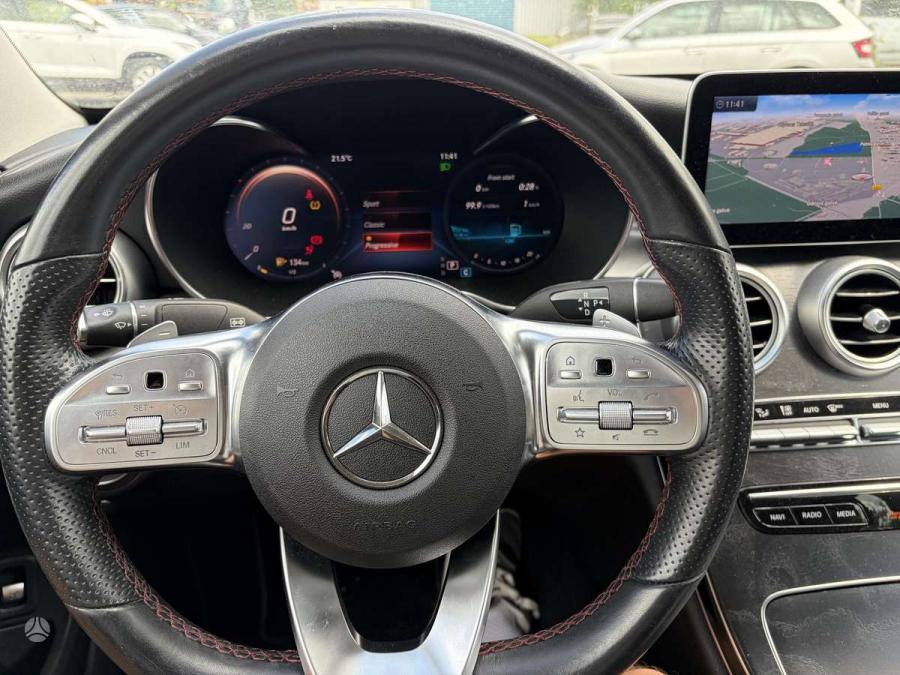 Серый Мерседес Ц 220 2019 в Алитус, объемом двигателя 2.00 л и пробегом 206 тыс. км за 12750 €, фото 9 на AUTOMOTO.COM.LV