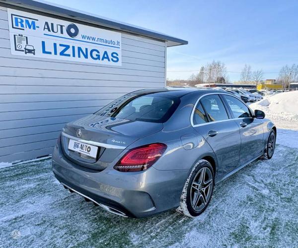 Grey Mercedes-Benz c-220 2020 in Panevezys, with an engine capacity of 1.95 L and mileage of 177 thousand km for 23000 €, photo 8 on AUTOMOTO.COM.LV