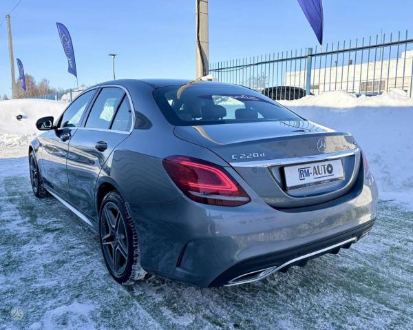 Grey Mercedes-Benz c-220 2020 in Panevezys, with an engine capacity of 1.95 L and mileage of 177 thousand km for 23000 €, photo 11 on AUTOMOTO.COM.LV