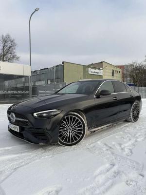 Grey Mercedes-Benz c-220 2022 in Tallinn, with an engine capacity of 0.00 L and mileage of 54 thousand km for 32900 €, photo  on AUTOMOTO.COM.LV