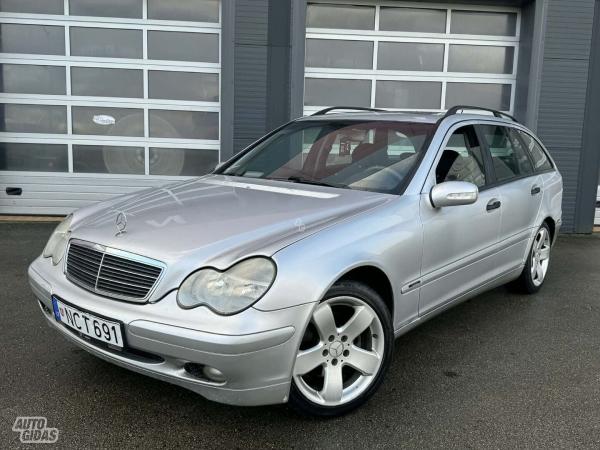 Grey Mercedes-Benz c-220 2003 in Panevezys, with an engine capacity of 2.20 L and mileage of 400 thousand km for 950 €, photo 1 on AUTOMOTO.COM.LV