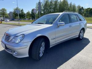 Grey Mercedes-Benz c-220 2004 in Elektrenai, with an engine capacity of 2.20 L and mileage of 3 thousand km for 1400 €, photo 12 on AUTOMOTO.COM.LV