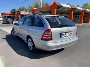 Grey Mercedes-Benz c-220 2004 in Elektrenai, with an engine capacity of 2.20 L and mileage of 3 thousand km for 1400 €, photo 19 on AUTOMOTO.COM.LV