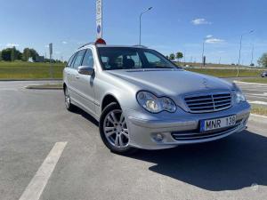 Grey Mercedes-Benz c-220 2004 in Elektrenai, with an engine capacity of 2.20 L and mileage of 3 thousand km for 1400 €, photo 33 on AUTOMOTO.COM.LV