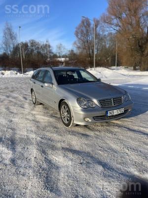 Pelēks Mercedes-Benz c-220 2005 Jēkabpils, ar dzinēja tilpumu 2.20 L un nobraukumu 364 tūkst. km par 1550 €, foto  vietnē AUTOMOTO.COM.LV