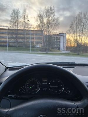 Grey Mercedes-Benz c-220 2005 in Cesis, with an engine capacity of 2.20 L and mileage of 416 thousand km for 650 €, photo 7 on AUTOMOTO.COM.LV