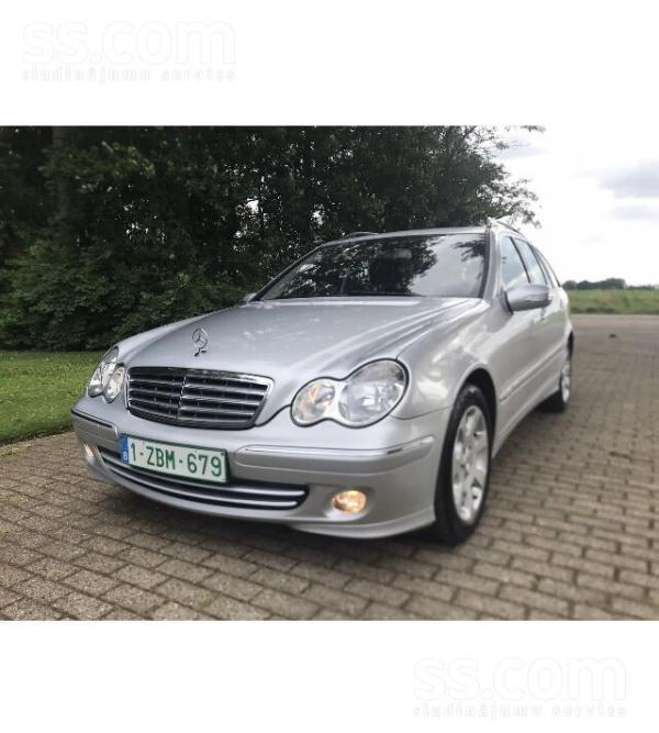 Pelēks Mercedes-Benz c-220 2006 Rīga, ar dzinēja tilpumu 2.10 L un nobraukumu 290 tūkst. km par 2700 €, foto 5 vietnē AUTOMOTO.COM.LV