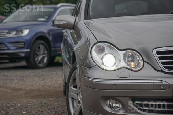 Grey Mercedes-Benz c-220 2007 in Riga, with an engine capacity of 2.20 L and mileage of 349 thousand km for 3790 €, photo 6 on AUTOMOTO.COM.LV