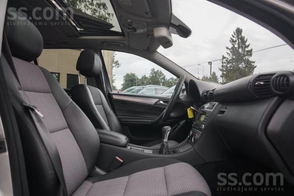 Grey Mercedes-Benz c-220 2007 in Riga, with an engine capacity of 2.20 L and mileage of 349 thousand km for 3790 €, photo 7 on AUTOMOTO.COM.LV