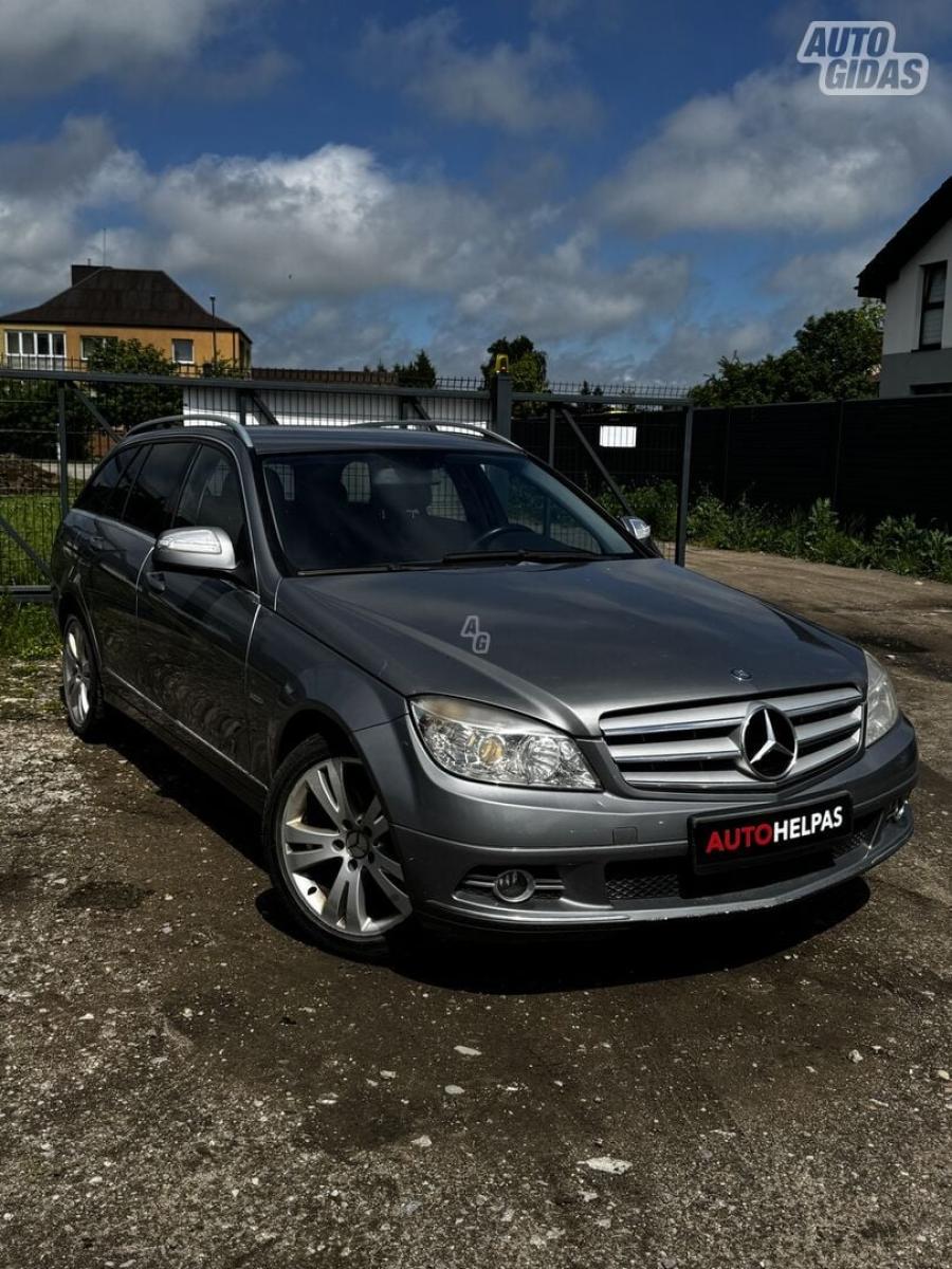 Grey Mercedes-Benz c-220 2008 in Klaipeda, with an engine capacity of 2.10 L and mileage of 378 thousand km for 4500 €, photo 4 on AUTOMOTO.COM.LV
