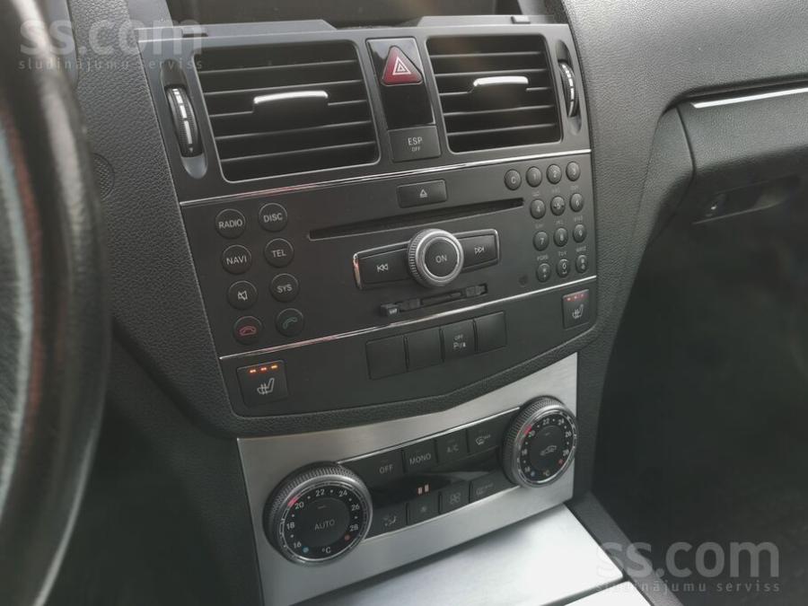 Pelēks Mercedes-Benz c-220 2008 Rīga, ar dzinēja tilpumu 2.20 L un nobraukumu 0 tūkst. km par 7190 €, foto 24 vietnē AUTOMOTO.COM.LV