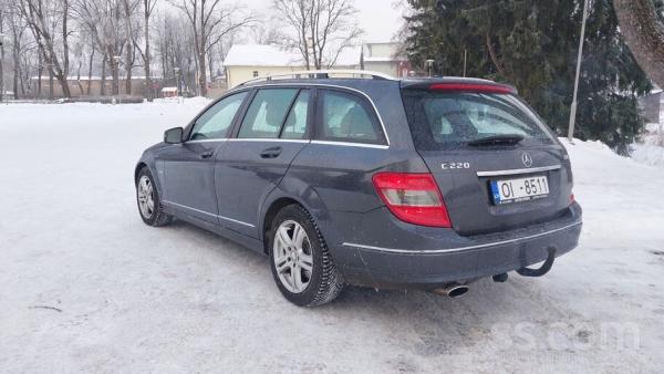 Pelēks Mercedes-Benz c-220 2009 Alūksne, ar dzinēja tilpumu 2.10 L un nobraukumu 0 tūkst. km par 4550 €, foto 6 vietnē AUTOMOTO.COM.LV