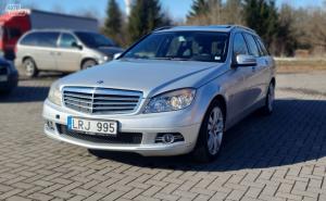 Grey Mercedes-Benz c-220 2009 in Vilnius, with an engine capacity of 2.10 L and mileage of 400 thousand km for 2300 €, photo  on AUTOMOTO.COM.LV