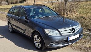 Pelēks Mercedes-Benz c-220 2009 Viļņa, ar dzinēja tilpumu 2.10 L un nobraukumu 274 tūkst. km par 4250 €, foto  vietnē AUTOMOTO.COM.LV